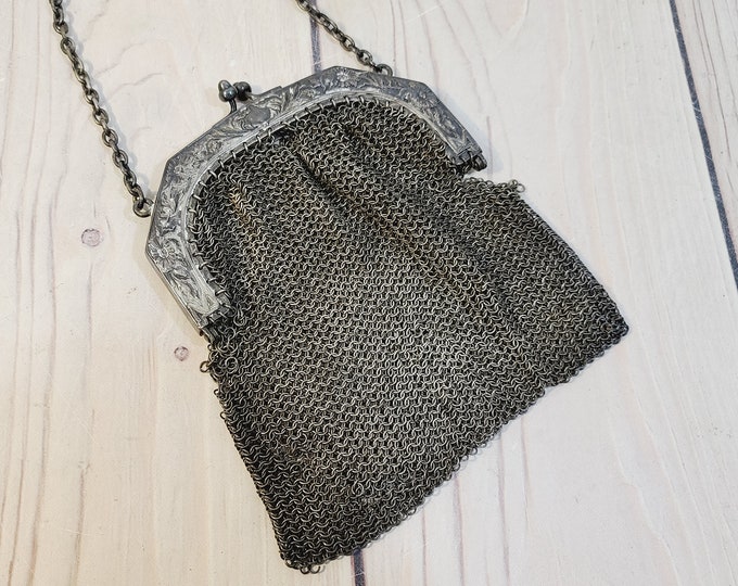 Vintage Chain Mail Purse - Etsy