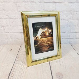 Vintage Brass Frame - Etsy