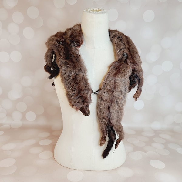 Vintage Mink Stole - Etsy