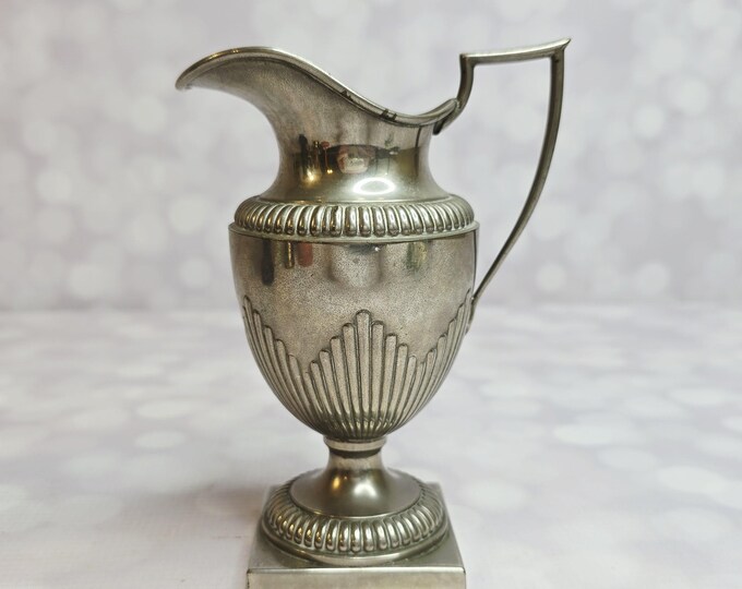 Antique Russian Silverplate Pitcher - Etsy