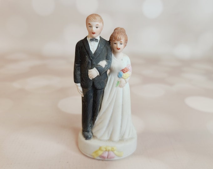 Vintage Ceramic Cake Topper - Etsy