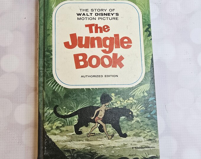 Vintage the Jungle Book, Walt Disney, 1967 - Etsy