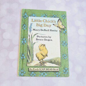 Vintage Little Chick's Big Day Book, 1981 - Etsy
