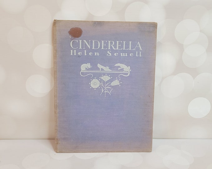 Vintage Cinderella Book, Helen Sewell, 1934 - Etsy