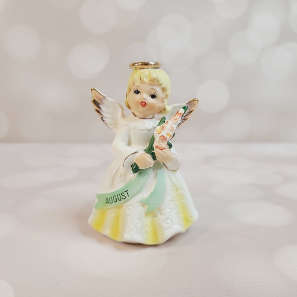 Vintage Lefton August Angel - Etsy