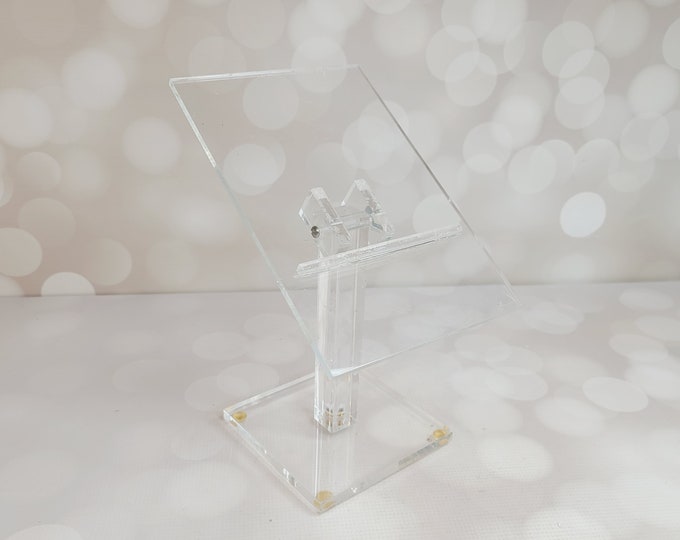 Vintage Acrylic Stand - Etsy