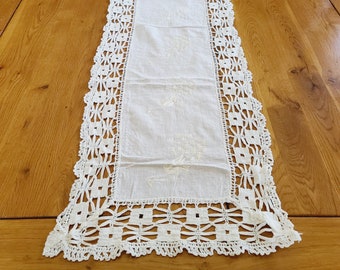 Antique Table Runner - Etsy