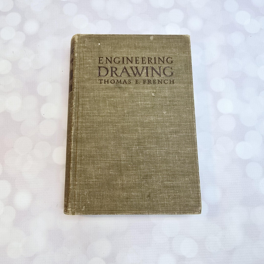 Vintage Engineering Drawing Book, 1946 - Etsy