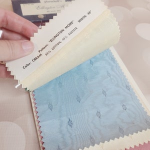Vintage Fabric Swatch Book, Sample - Etsy