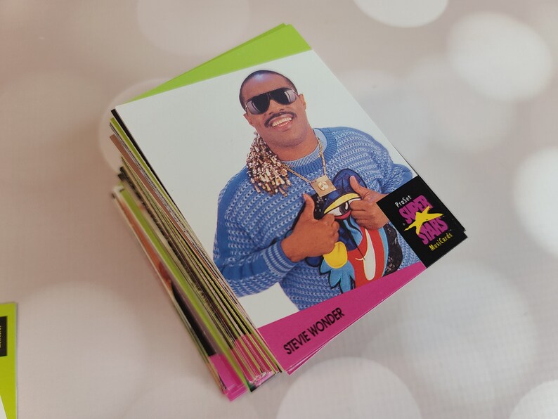 Vintage Superstar Musicards 90s Music - Etsy