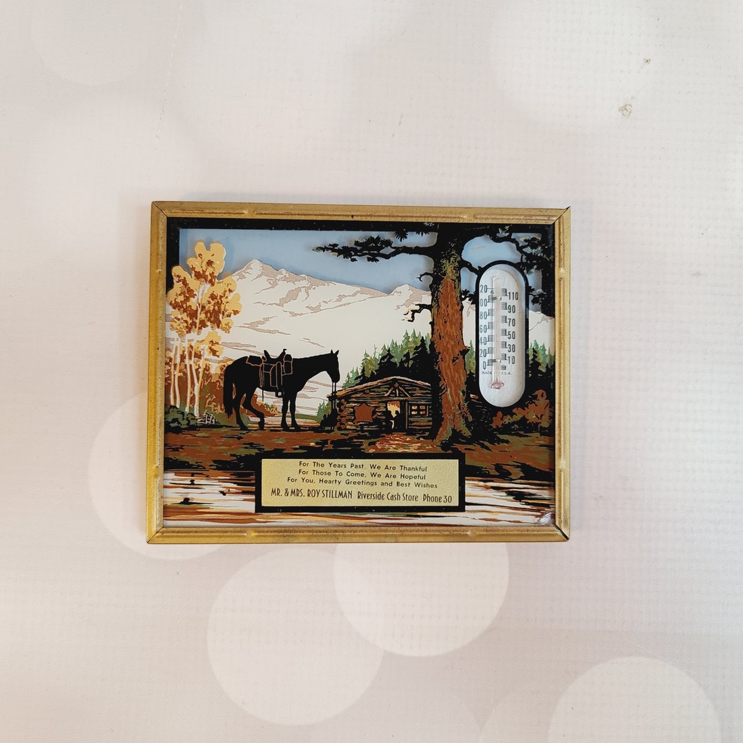 Vintage Advertising Thermometer Art - Etsy