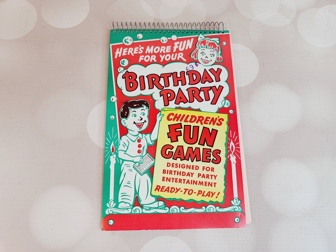 Vintage Party Games - Etsy