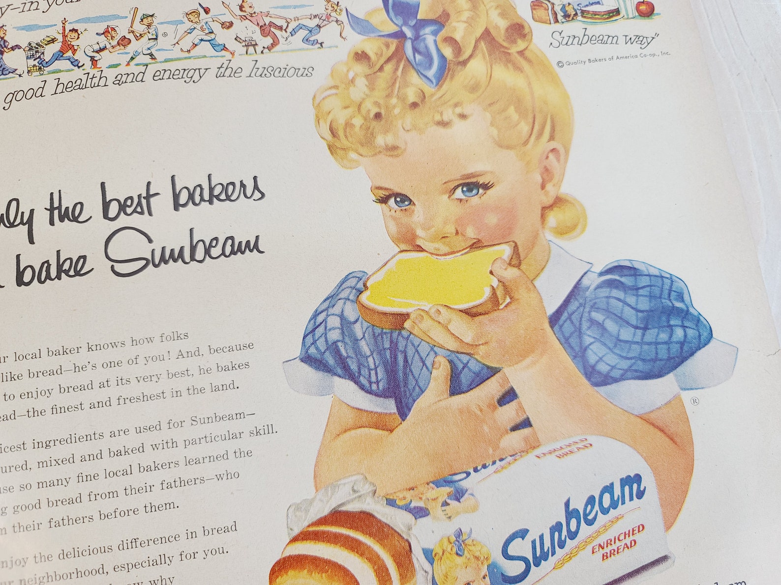 Vintage Sunbeam Advertisement - Etsy