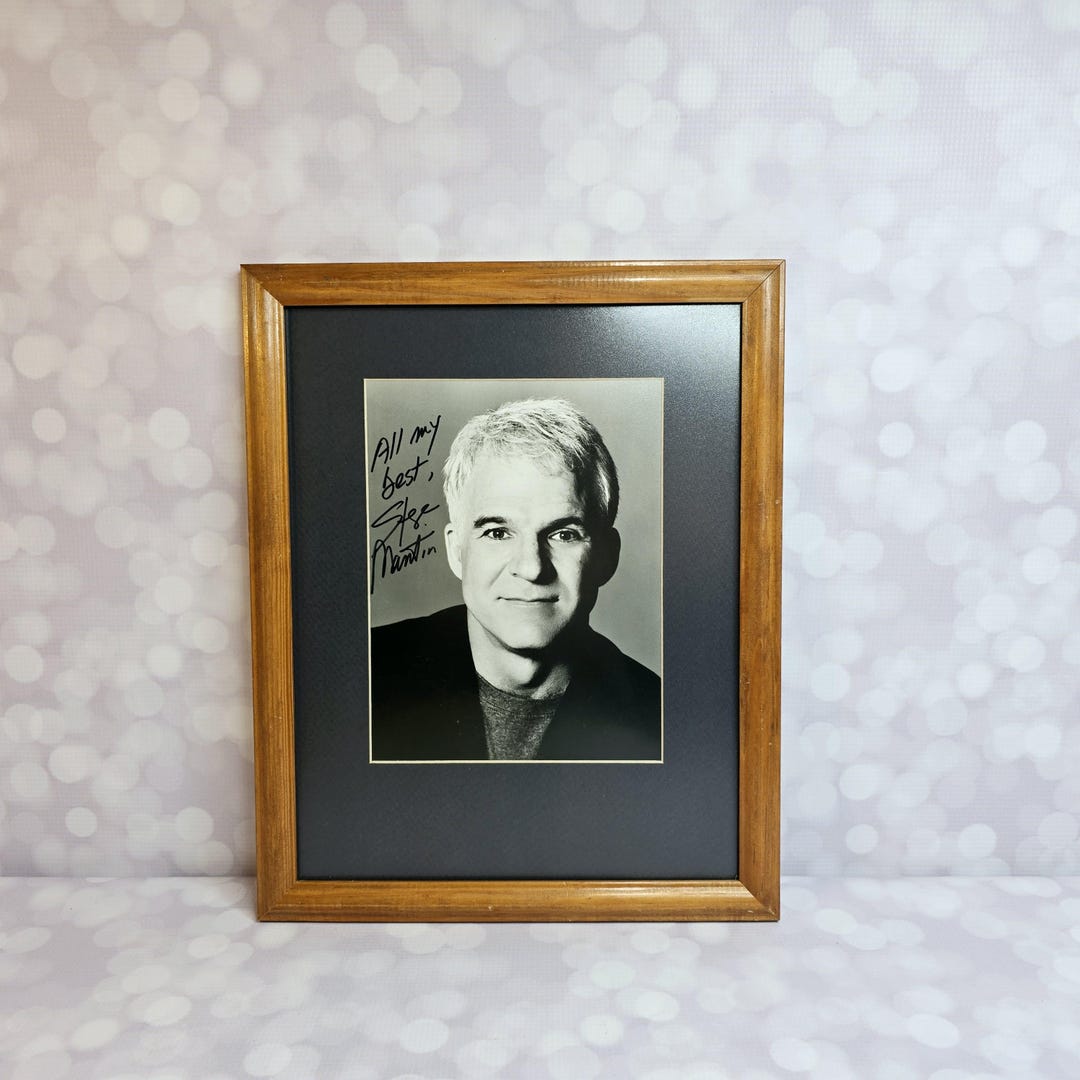 Vintage Steve Martin Signed Photo - Etsy