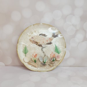 Vintage Capiz Shell Art - Etsy