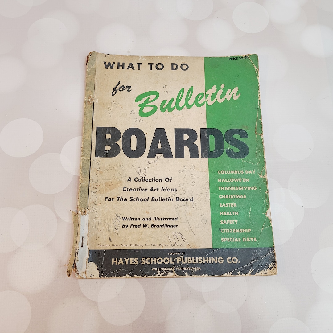 Vintage Bulletin Board Ideas - Etsy