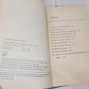 Vintage Heloise's Kitchen Hints All Around the House - Etsy
