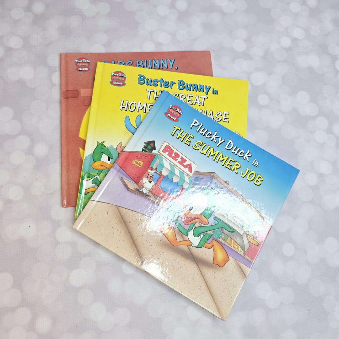 Vintage Tiny Toon Adventure Books, Set of 3 - Etsy