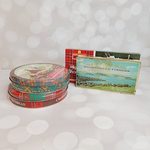 Vintage Jacob's Highland Shortbread Tin - Etsy