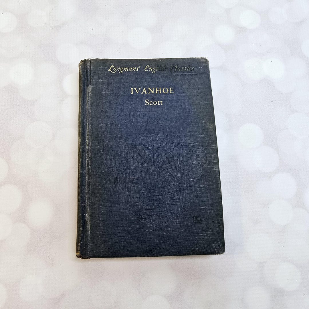 Vintage Ivanhoe Book, 1930s - Etsy