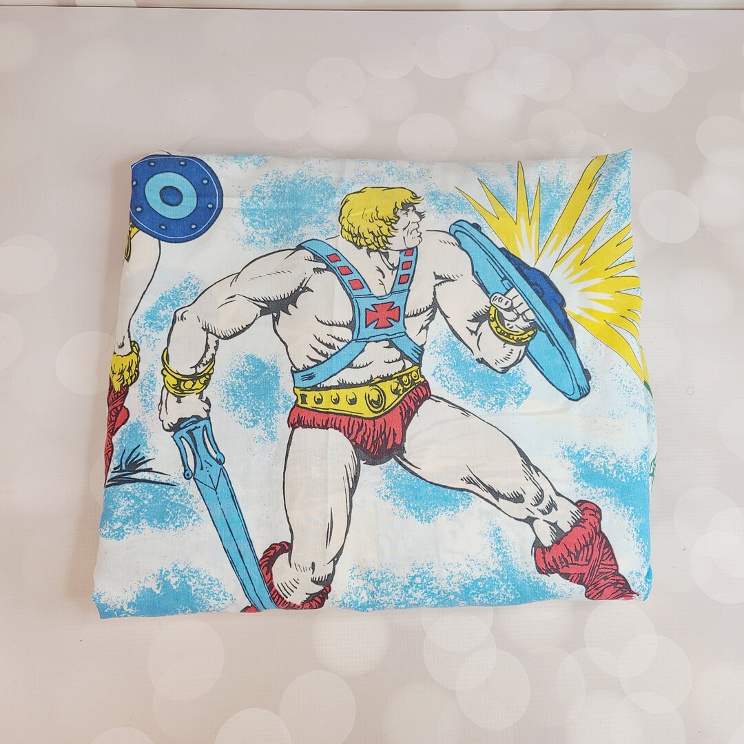 Vintage He-man Masters of the Universe Twin Sheet, 1983 - Etsy