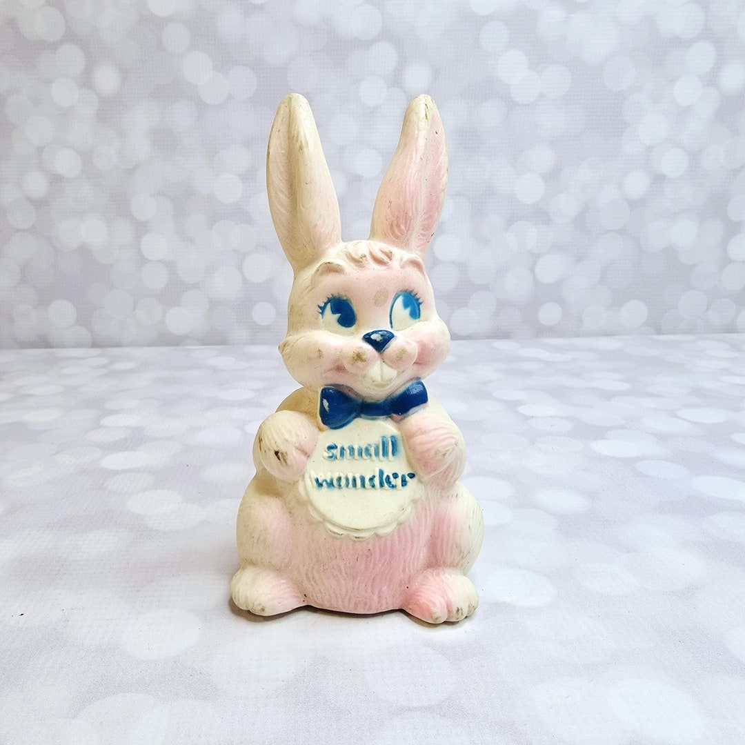Vintage Shaklee Small Wonder Rabbit Squeaky Toy - Etsy