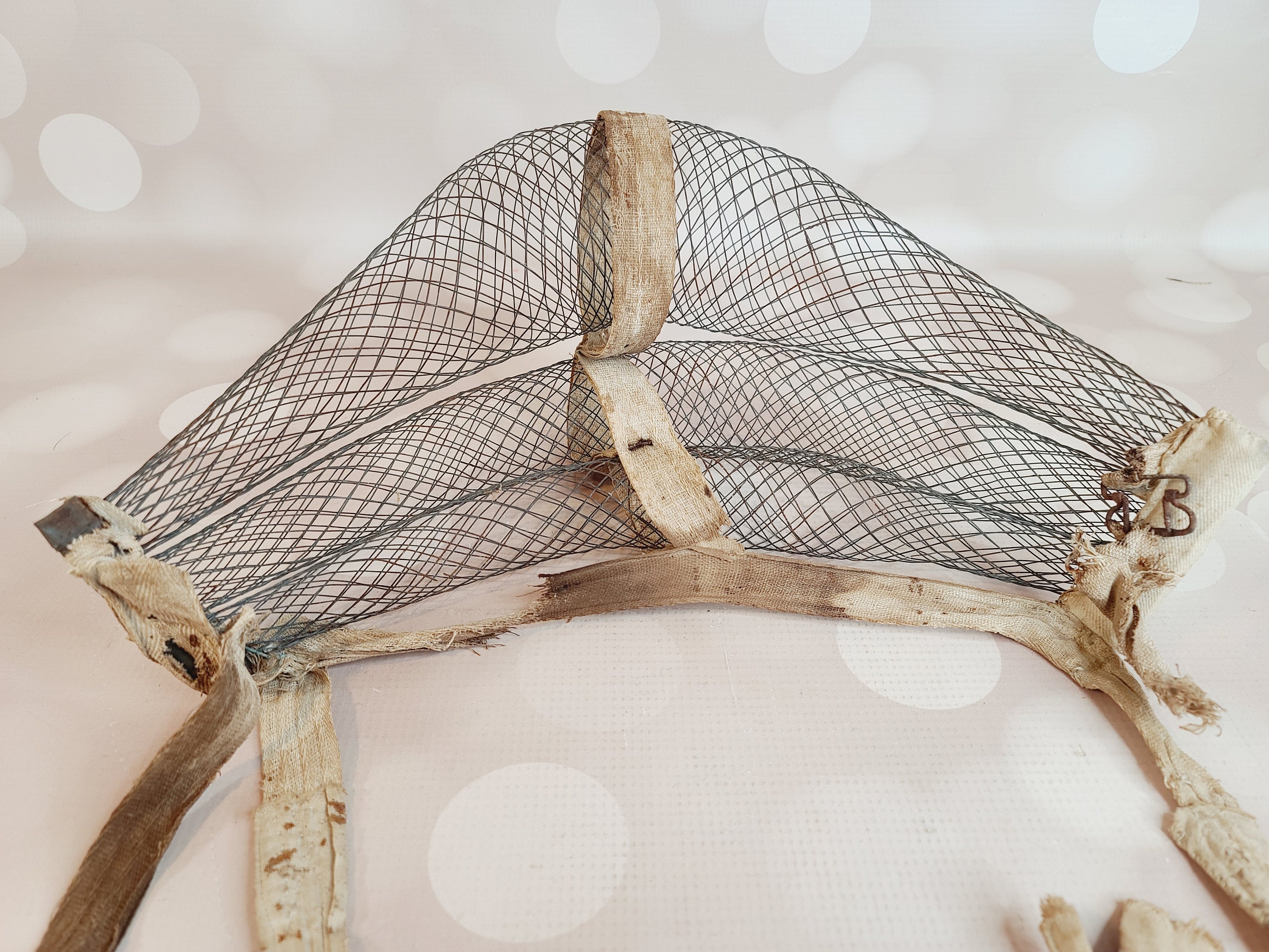 Antique Victorian Braided Wire Bustle | mgmforex.com