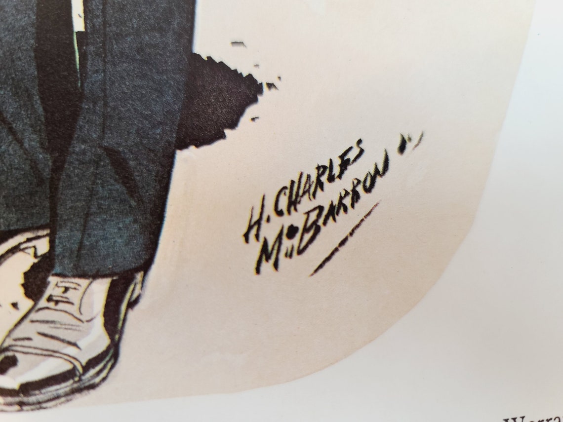 Vintage Uniforms of the US Navy Print H. Charles Mcbarron Jr - Etsy