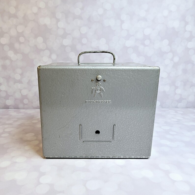 Vintage Brumberger Film Reel Box - Etsy