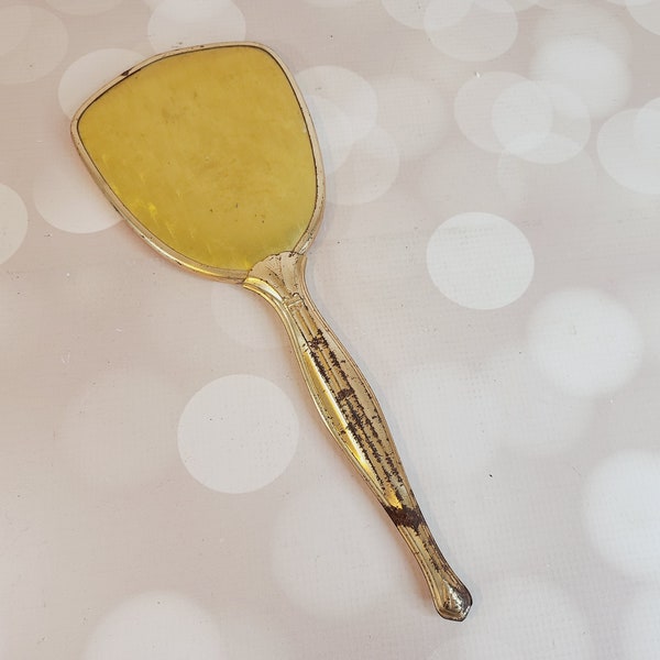 Vintage Hand Mirror - Etsy