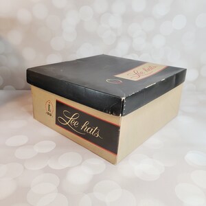 Vintage Lee Hat Box - Etsy