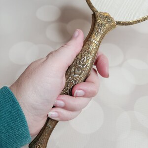 Vintage Hand Mirror - Etsy