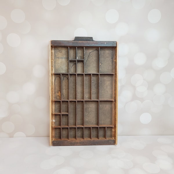 Letterpress Tray - Etsy