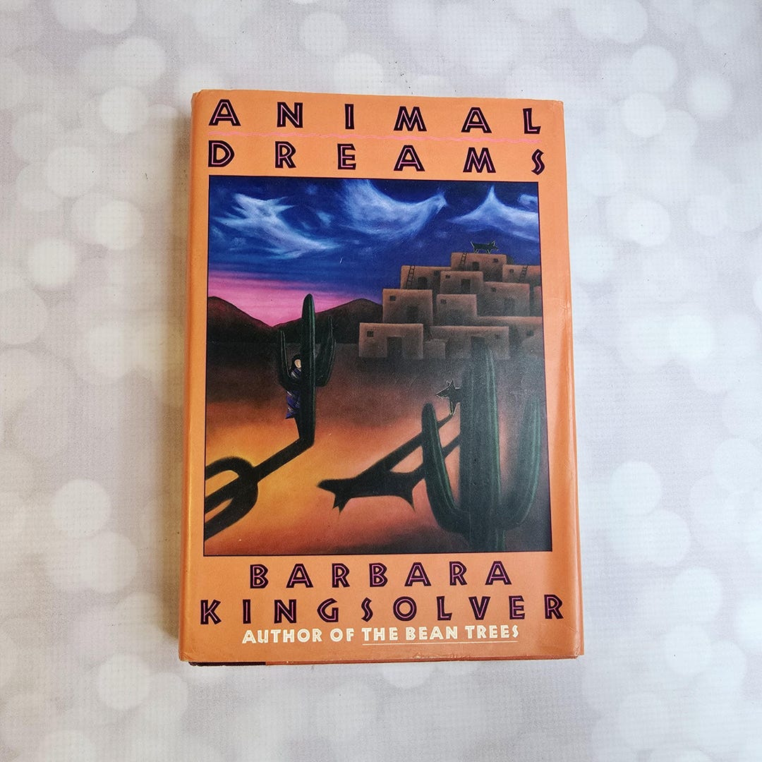 Vintage Animal Dreams Book, First Edition, Barbara Kingsolver - Etsy