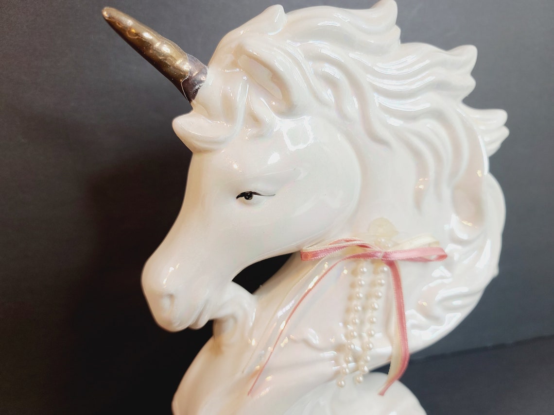 Vintage Unicorn Statue - Etsy