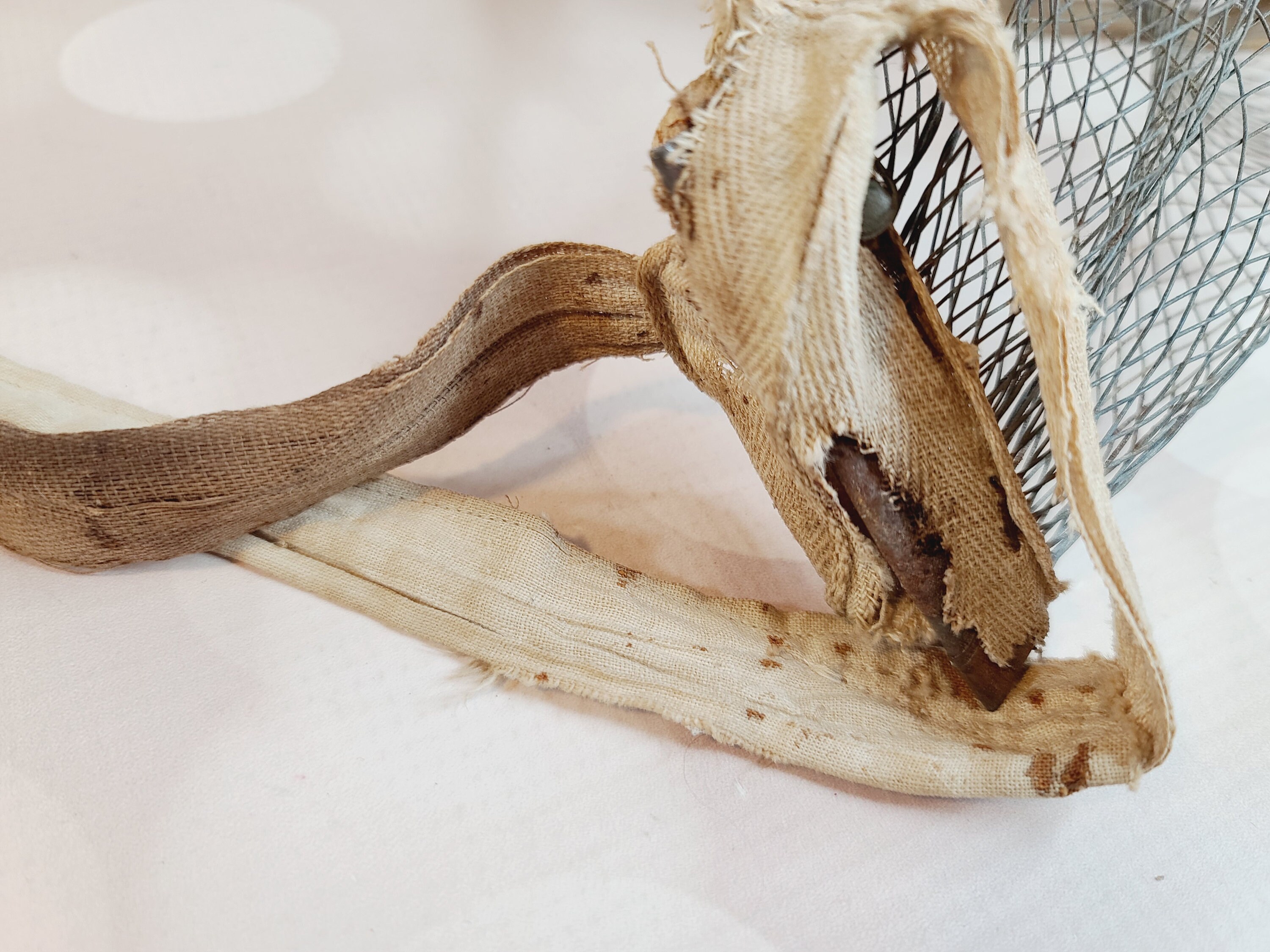 Antique Victorian Braided Wire Bustle | mgmforex.com