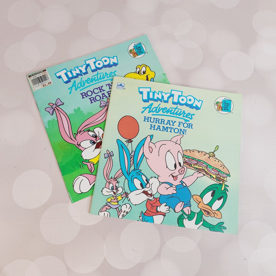 Vintage Tiny Toon Adventure Books, Set of 2 - Etsy