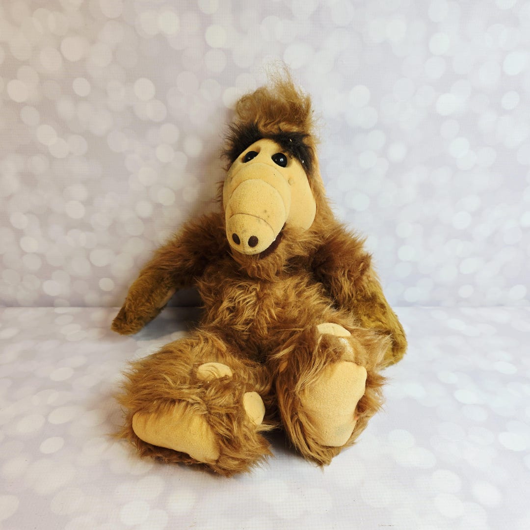 Vintage Large Alf Doll - Etsy