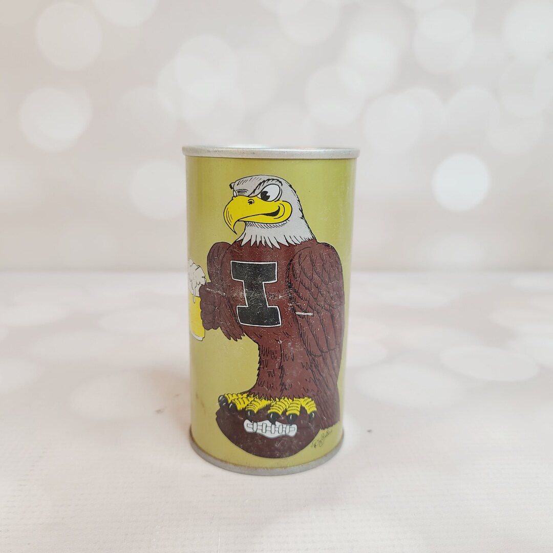 Vintage Hawkeye Flat Top Beer Can - Etsy