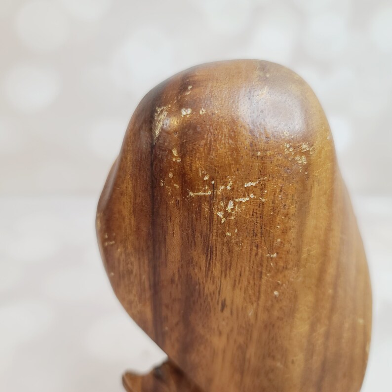 Vintage Polynesian Wood Lady Statue - Etsy