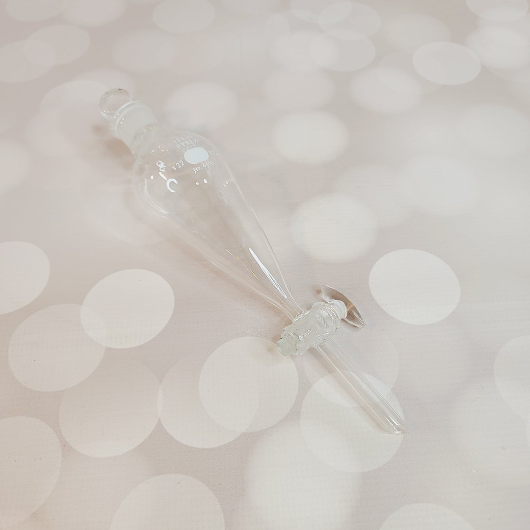 Vintage Pyrex Separation Funnel, Lab Glass - Etsy