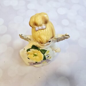 Vintage Lefton April Birthday Angel - Etsy