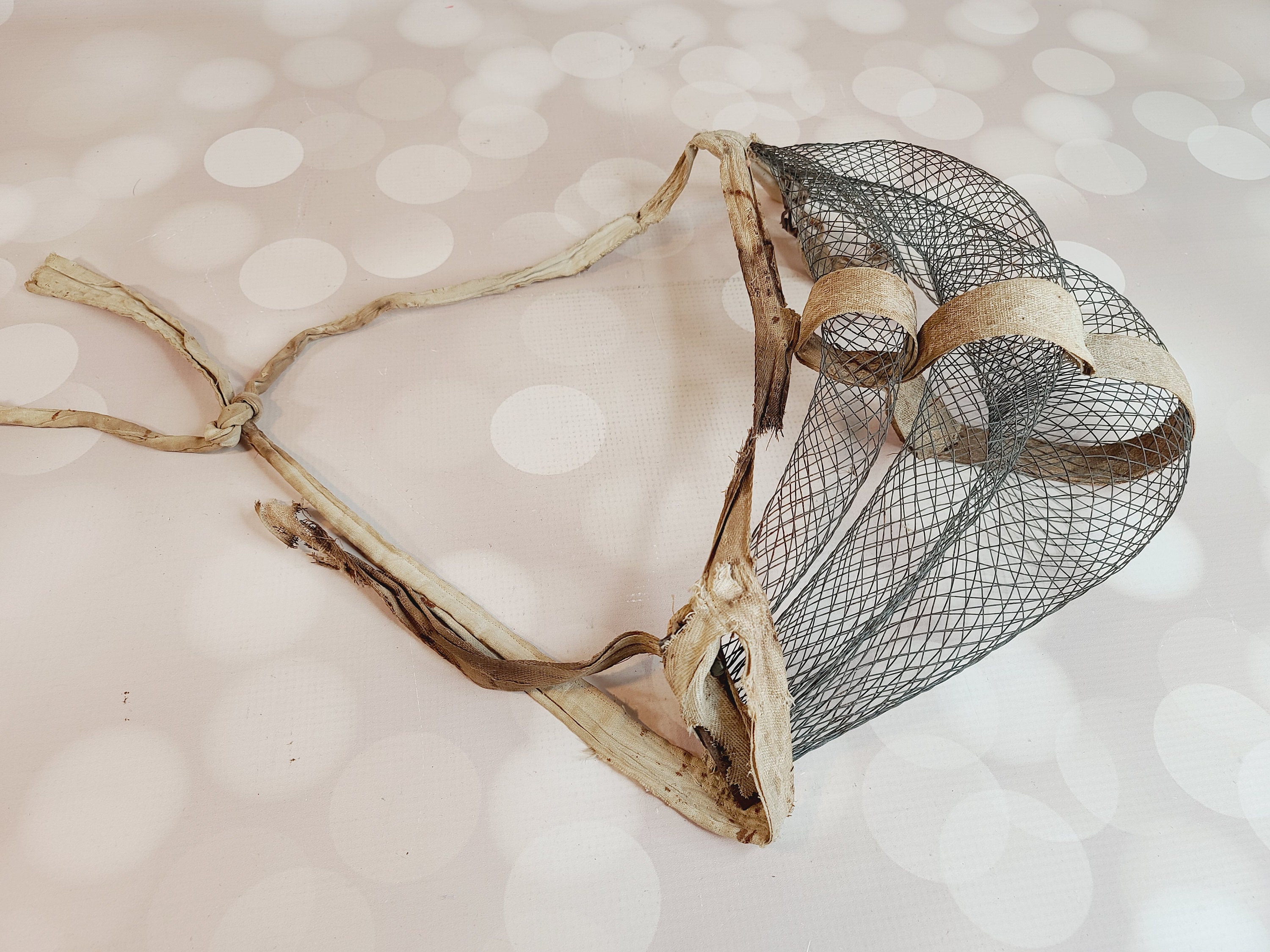 Antique Victorian Braided Wire Bustle | mgmforex.com