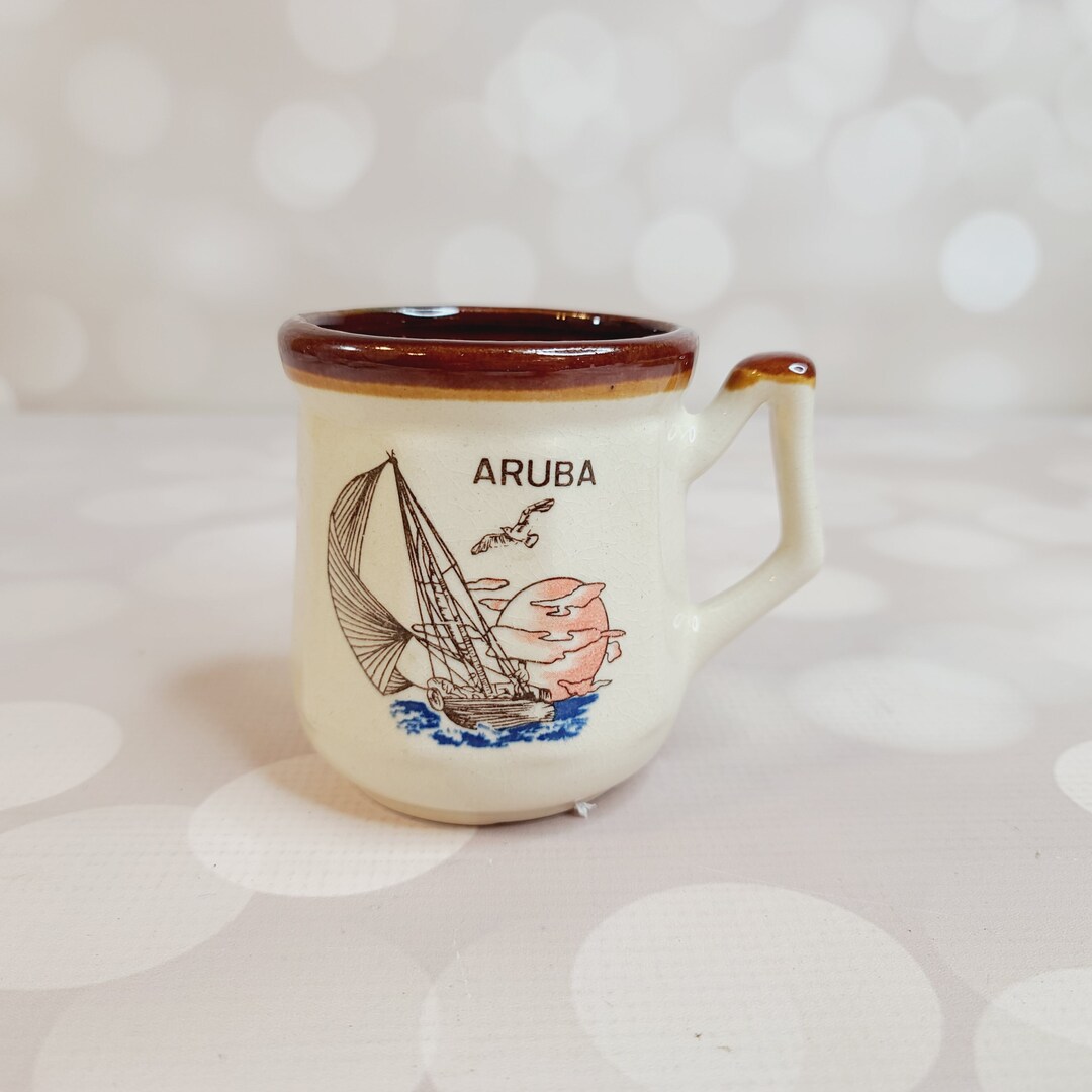 Vintage Aruba Mug - Etsy