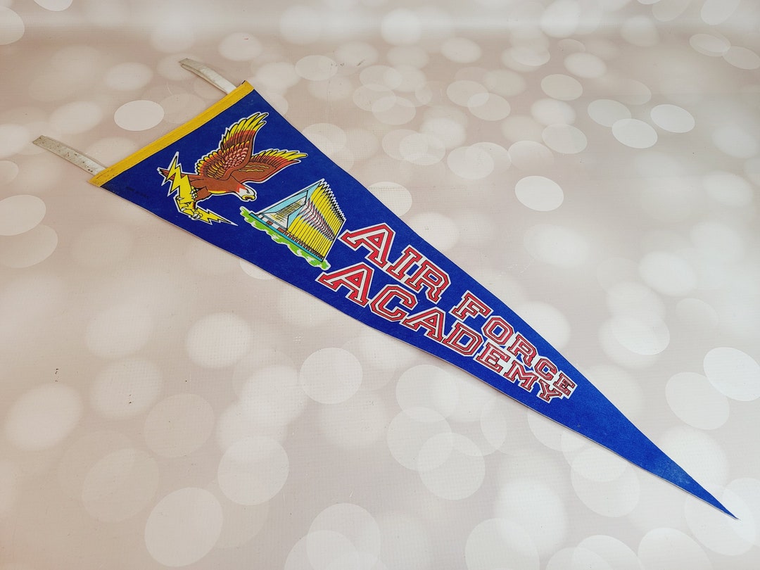 Vintage Air Force Academy Pennant - Etsy