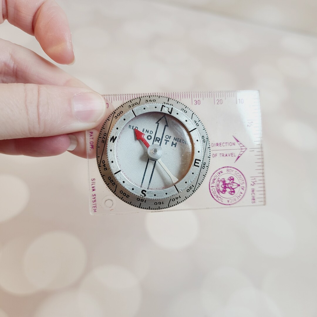 Vintage Boy Scout Pathfinder Compass - Etsy