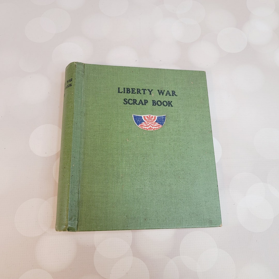 Antique Liberty War Scrapbook, World War I - Etsy