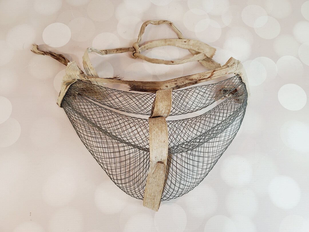 Antique Victorian Braided Wire Bustle - Etsy