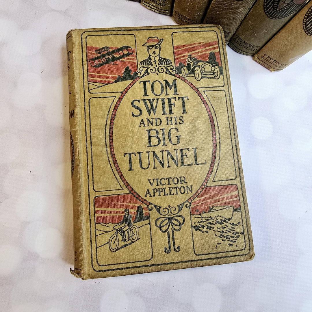 Antique Tom Swift and His Big Tunnel Book, 1916 - Etsy
