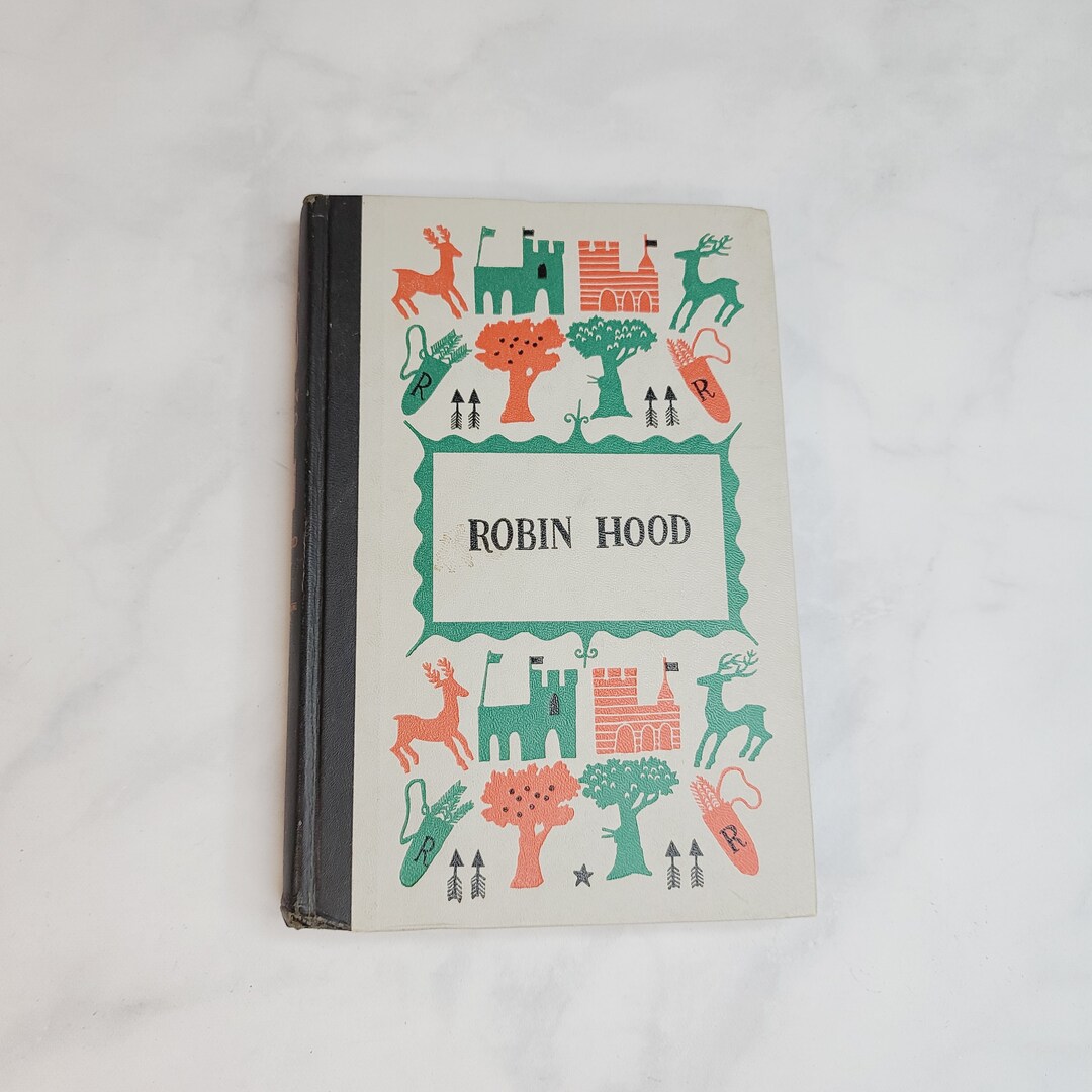 Vintage Robin Hood Book, Junior Deluxe Edition - Etsy